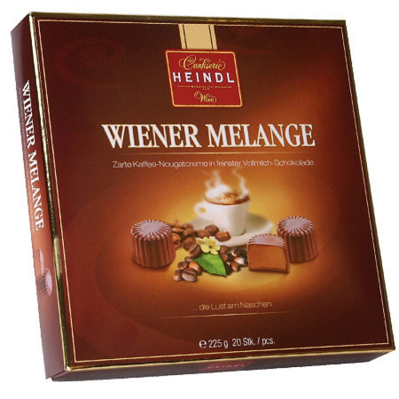 Wiener Melange Heindl / Pralinen - Aus-Österreich.at